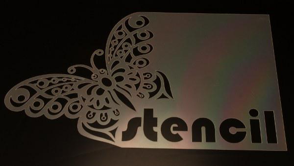 Votre Stencil et pochoir découpé au laser.